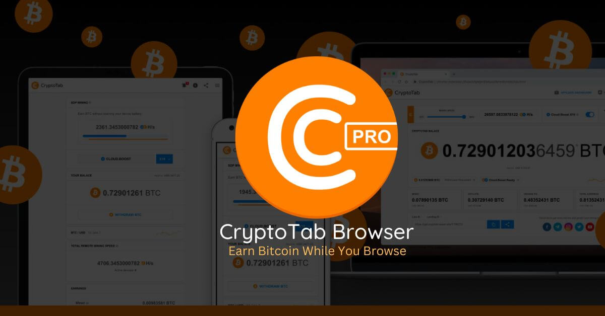 CryptoTab Browser: Earn Bitcoin While You Browse - EarnBit.net: Unlock the Potential of Earning ...
